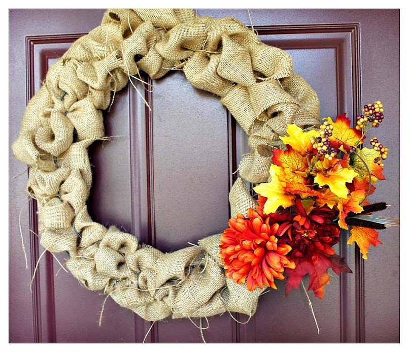 28+ DIY Burlap Wreath Ideas and Tutorials