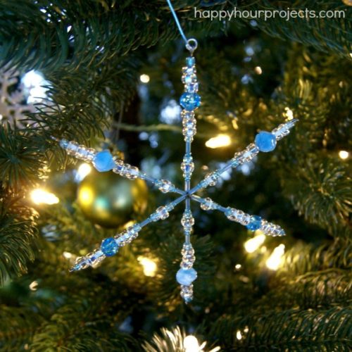 16 Beaded Snowflake Patterns | Instructions & Tutorials
