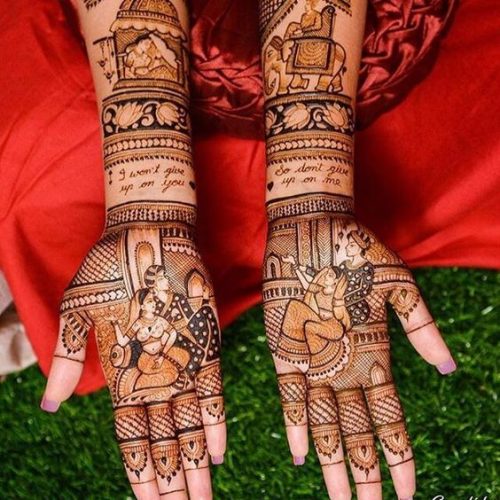 51+ Most Beautiful Bridal Mehndi Designs | Download Free