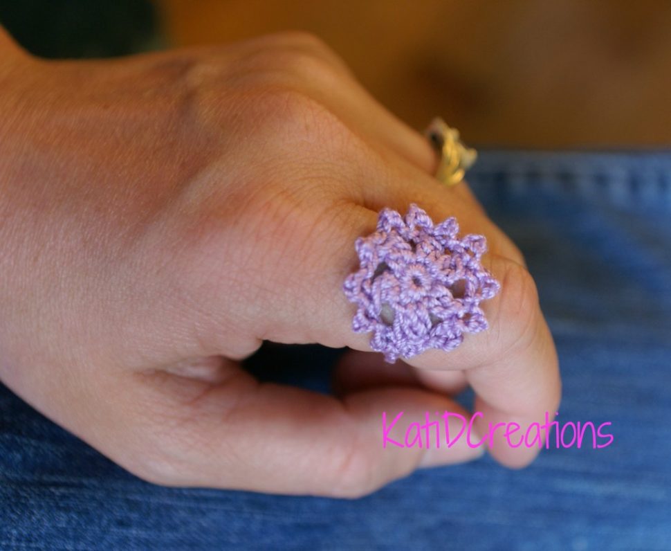 19+ Cute Crochet Ring Patterns | Crochet Finger Rings