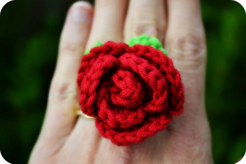 19+ Cute Crochet Ring Patterns | Crochet Finger Rings