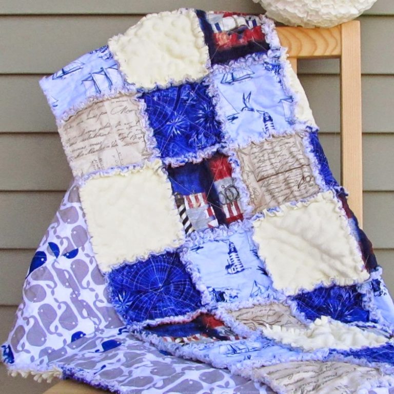 How to Make Rag Quilt Patterns: 44+ Free Tutorials with Instructions