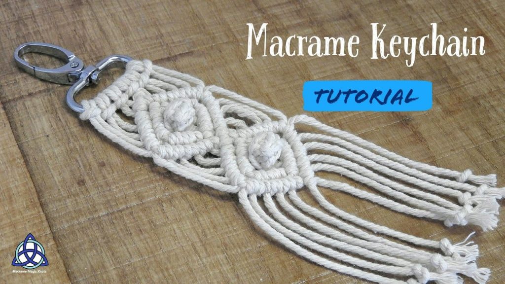 25 DIY Macramé Keychains with Instructions | Ideas for DIY