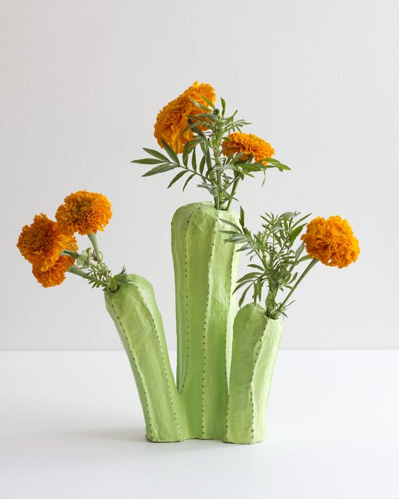 9 DIY Paper Mache Cactus Crafts | Ideas for DIY