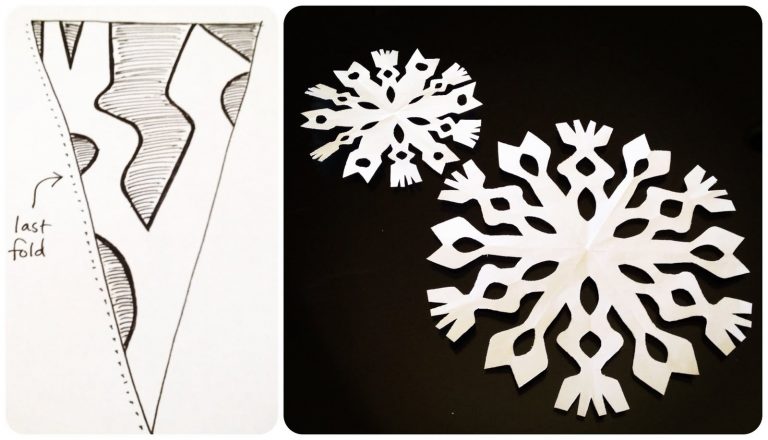25 Ways to Cut Out Snowflakes: DIYs, Tutorials, Free Templates