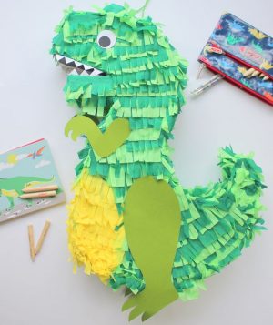 12+ Cute DIY Ways to Make a Dinosaur Pinata at Home