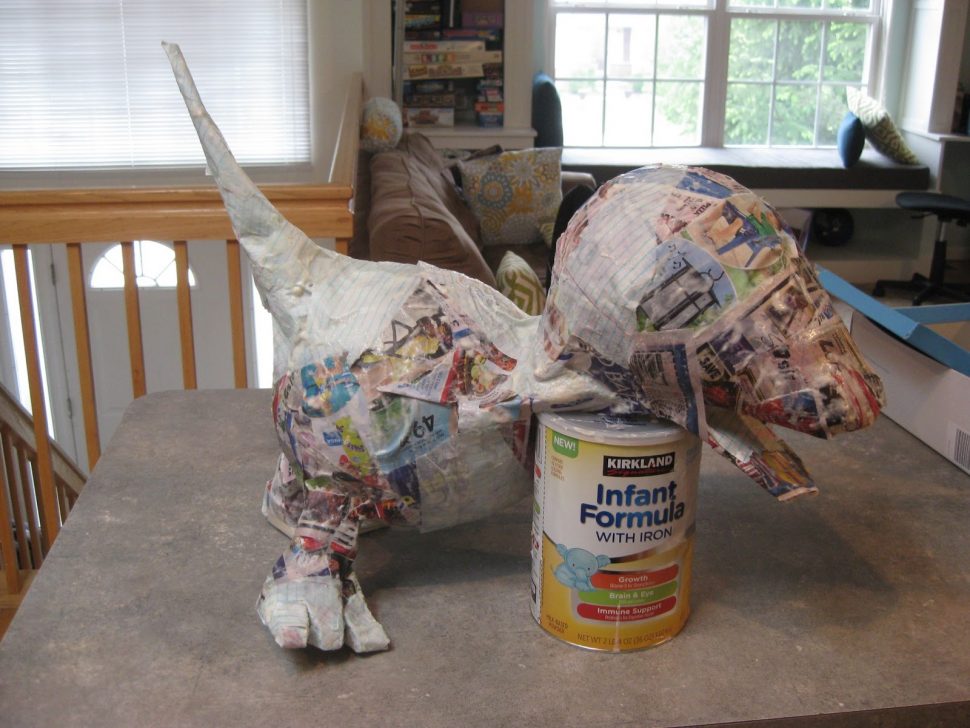 12+ Cute DIY Ways to Make a Dinosaur Pinata at Home