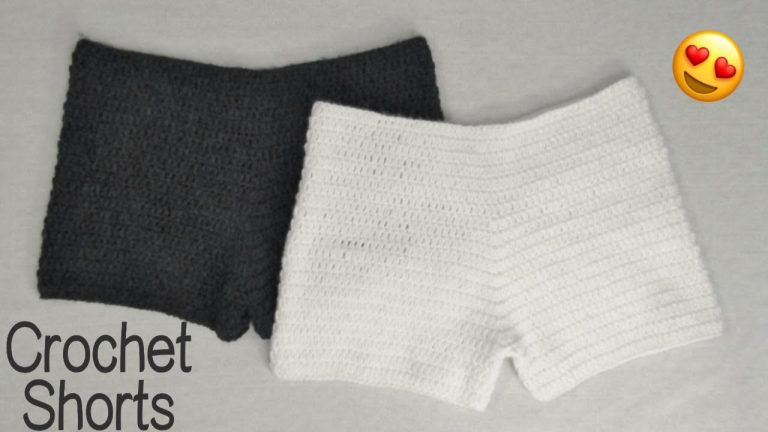 20 Free Crochet Shorts Patterns (Easy Beginners Level) - Ideas for DIY